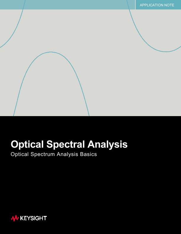 Optical Spectrum Analysis PDF Asset Page | Keysight