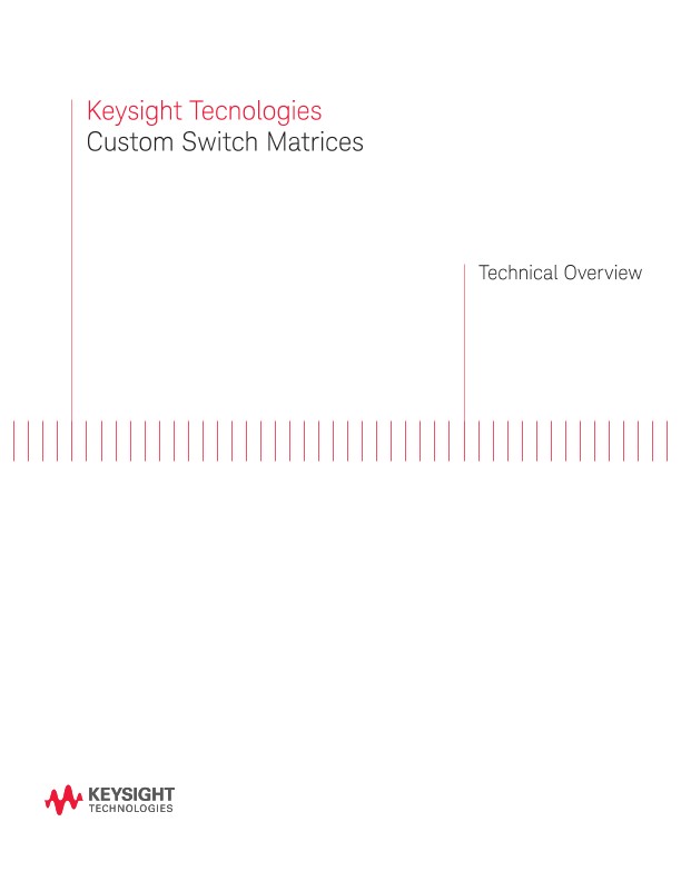 Custom Switch Matrices PDF Asset Page | Keysight