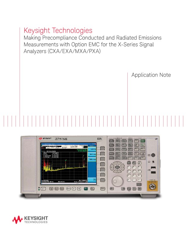 Conducted Emissions and Radiated Emissions Measurements PDF Asset Page ...