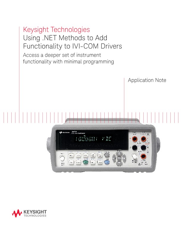 Using .NET Methods to Add Functionality to IVI-COM Drivers PDF Asset ...