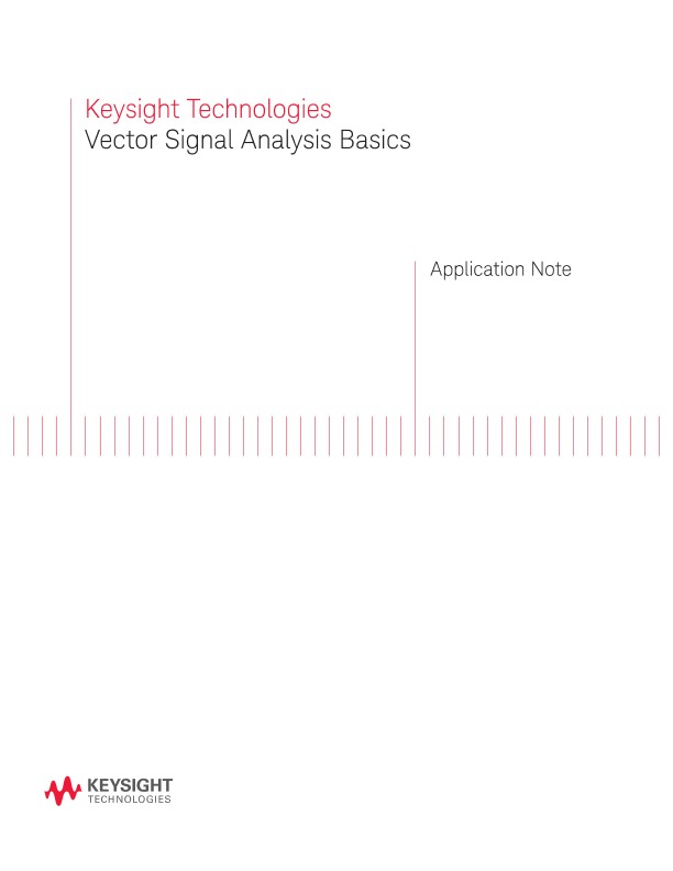 Vector Signal Analysis Basics PDF Asset Page | Keysight