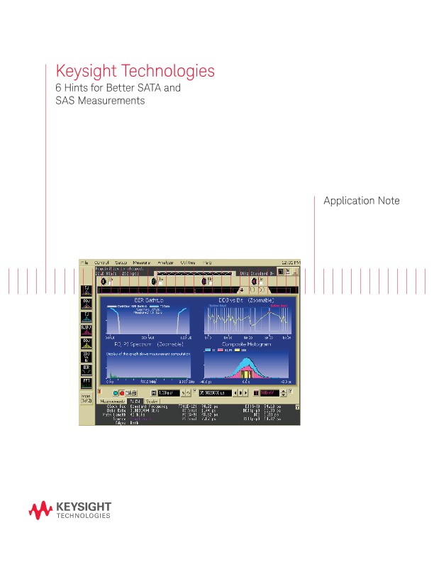 Better Serial ATA (SATA) and SAS Measurements: 6 Hints PDF Asset Page ...