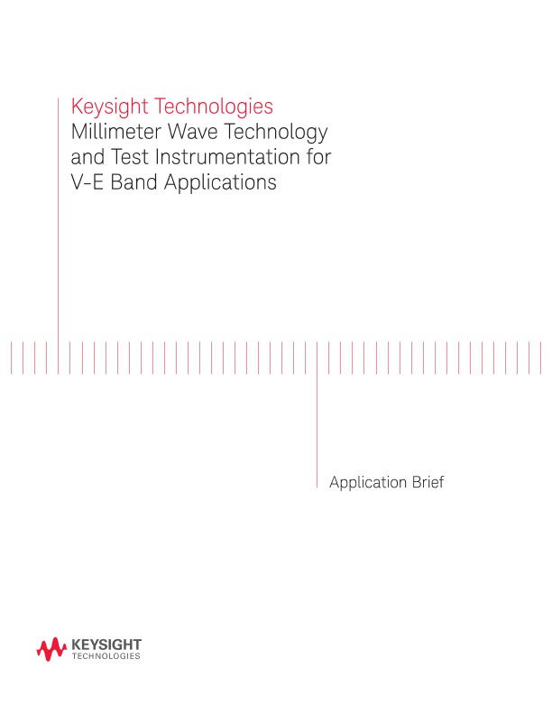 Millimeter Wave Technology and Test Instrumentation for V-E Band ...