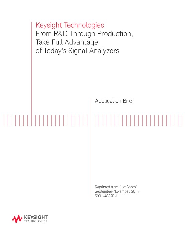 How to Fully Utilize Your Signal Analyzers PDF Asset Page | Keysight