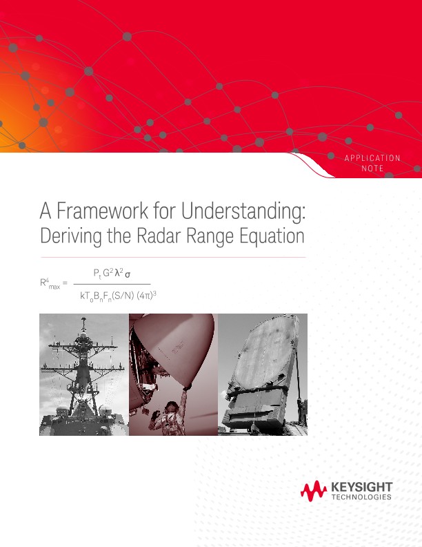 A Framework for Understanding: Deriving the Radar Range Equation PDF ...