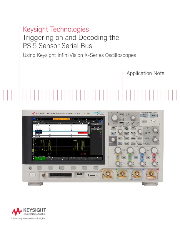 PSI5 Sensor Triggering on and Decoding the Serial Bus PDF Asset Page ...