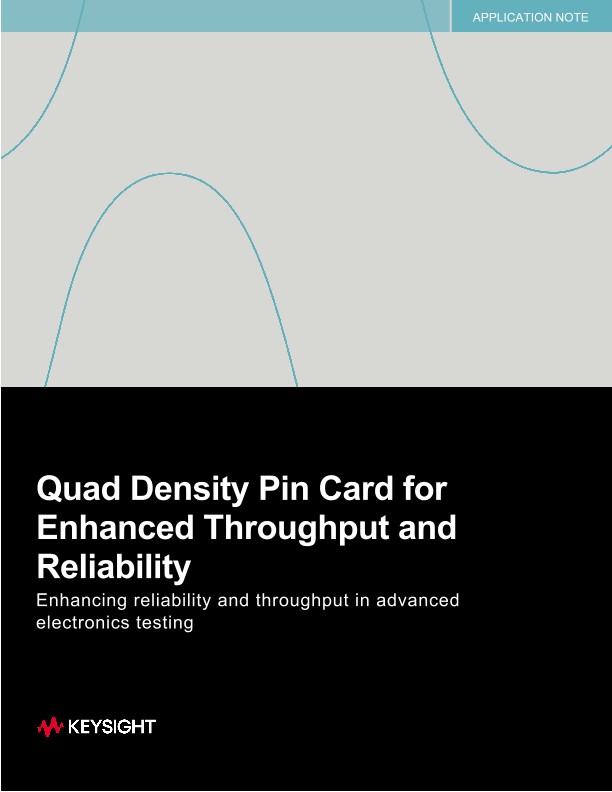 Quad Density Pin Card for Enhanced Throughput and Reliability PDF Asset ...