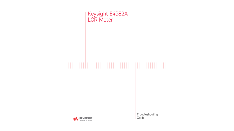 E4982A LCR 表，1 MHz 至 300 MHz / 500 MHz / 1 GHz / 3 GHz | Keysight