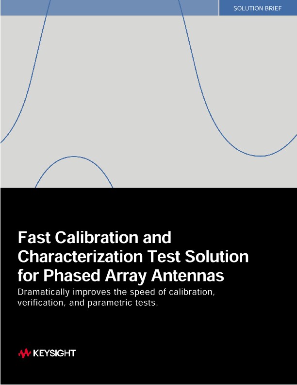 Fast Calibration and Characterization Test Solution for Phased Array ...