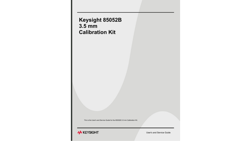 85052B 标准机械校准套件，直流至 26.5 GHz，3.5 mm | 是德科技