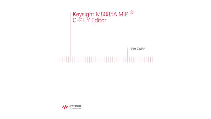 M8085A MIPI® 接收机测试解决方案 | 是德科技