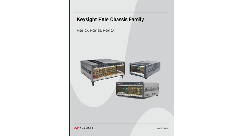 M9010A PXIe Chassis: 10-slot, 3U, 24 GB/s, Gen 3 | Keysight
