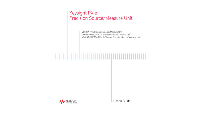 M9615A PXIe 5-channel Precision Source/Measure Unit, 500 kSa/s, 10 pA ...
