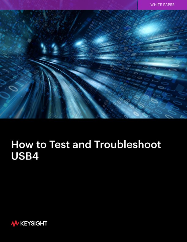 How to Test and Troubleshoot USB4 PDF Asset Page | Keysight