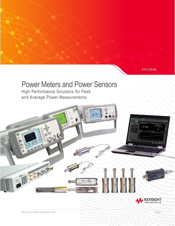 Power Meters and Power Sensors PDF Asset Page | Keysight