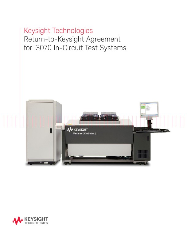 Return-to-Keysight Agreement for i3070 In-Circuit Test Systems PDF ...