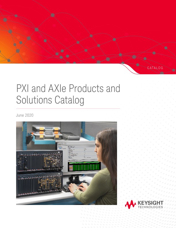 PXI and AXIe Products and Solutions Catalog - September 2020 PDF Asset ...