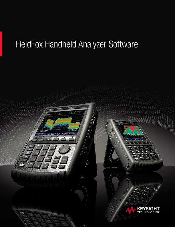 FieldFox Handheld Analyzer Software PDF Asset Page | Keysight