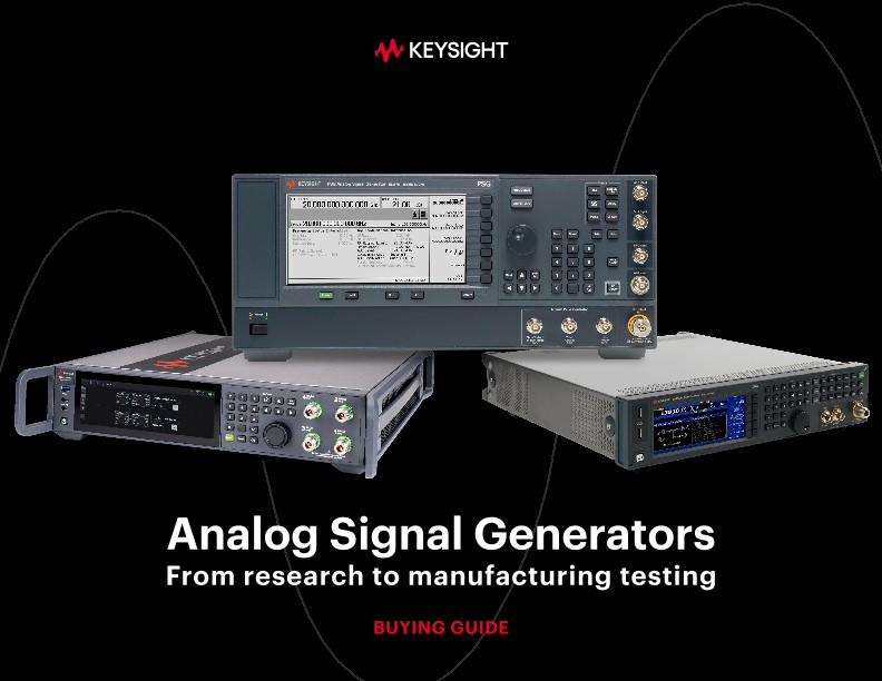 Analog Signal Generators Buying Guide PDF Asset Page | Keysight
