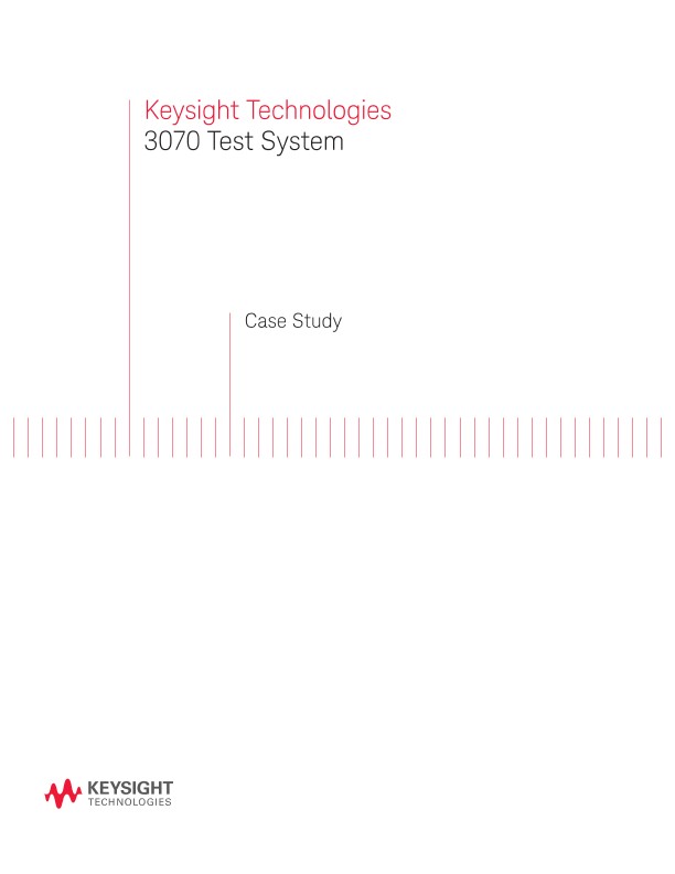 3070 ICT Test System: In-Car Safety Systems PDF Asset Page | Keysight