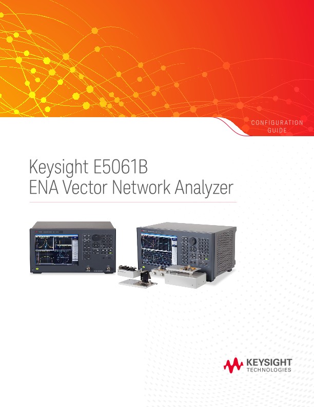 E5061B ENA Vector Network Analyzer PDF Asset Page | Keysight