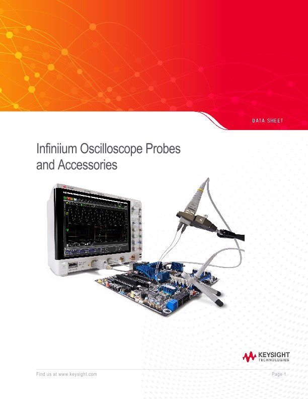 Infiniium Oscilloscope Probes and Accessories PDF Asset Page | Keysight