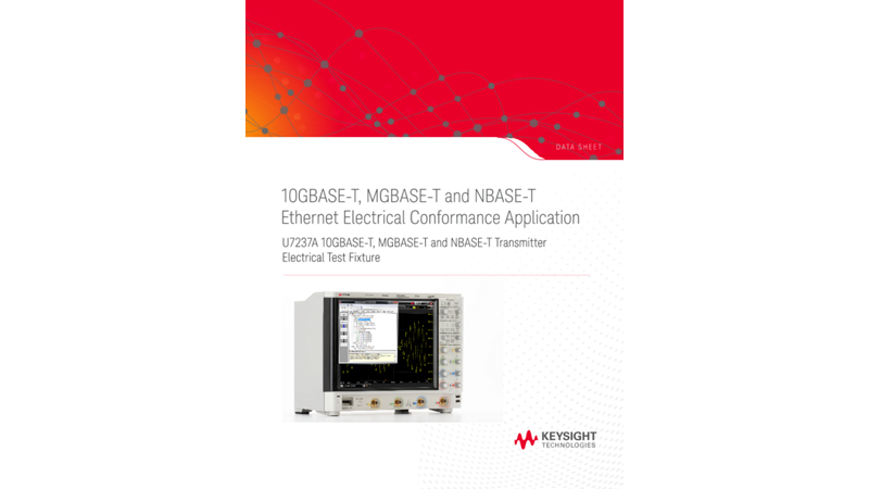 U7237A 10GBASE-T 发射机电气测试夹具-是德科技 Keysight