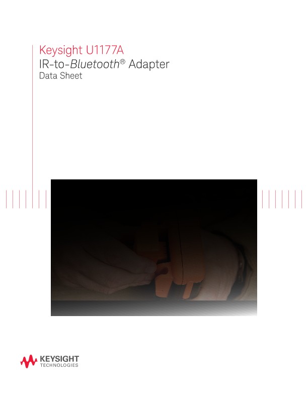 U1177A IR-to-Bluetooth® Adapter PDF Asset Page | Keysight
