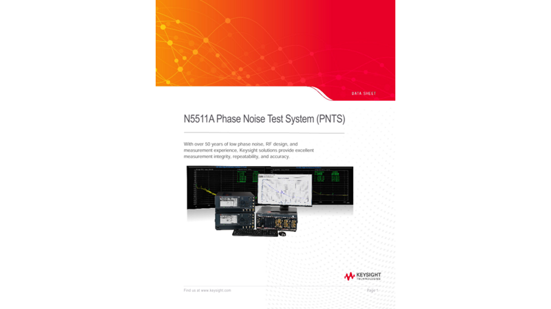 N5511A 相位噪声测试系统 | Keysight