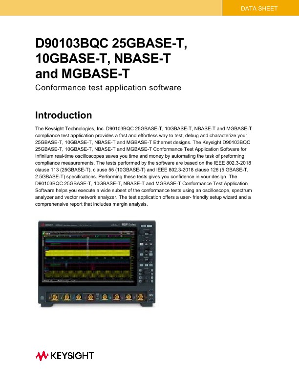D90103BQC 25GBASE-T, 10GBASE-T, NBASE-T and MGBASE-T