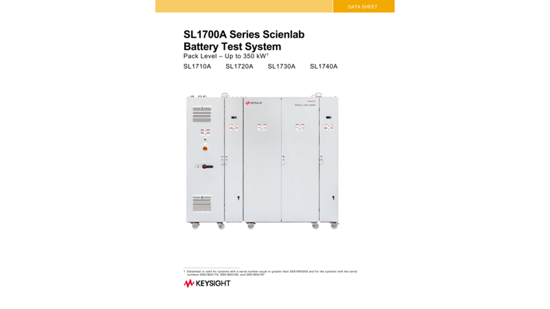 Battery Test Solutions | Keysight