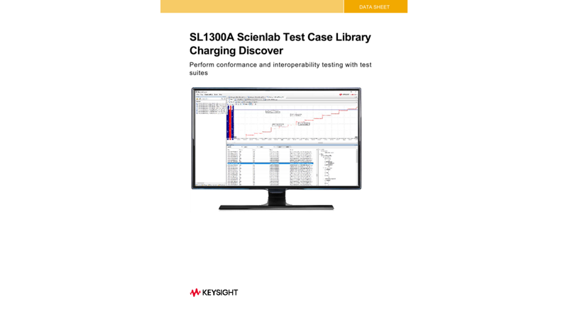 SL1047A Scienlab Charging Discovery 系统——大功率系列 | Keysight