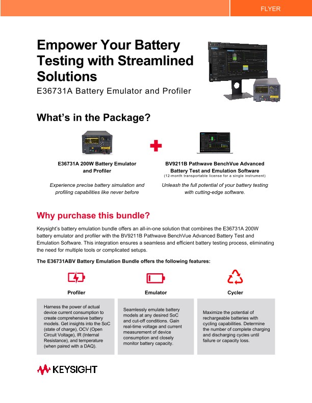 Empower Your Battery Testing with Streamlined Solutions PDF Asset Page ...
