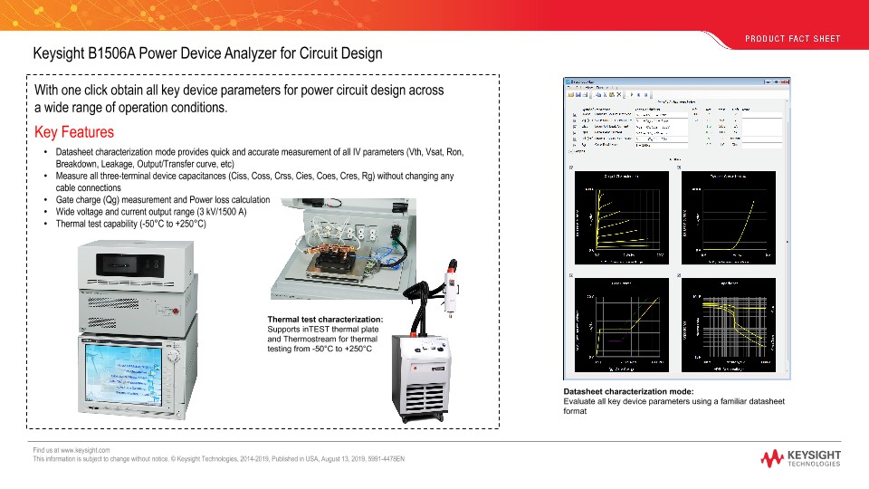 B1506A Power Device Analyzer for Circuit Design PDF Asset Page | Keysight