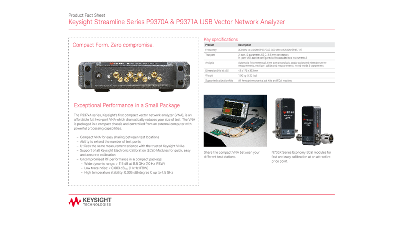 是德科技精简系列 USB 产品-是德科技 Keysight
