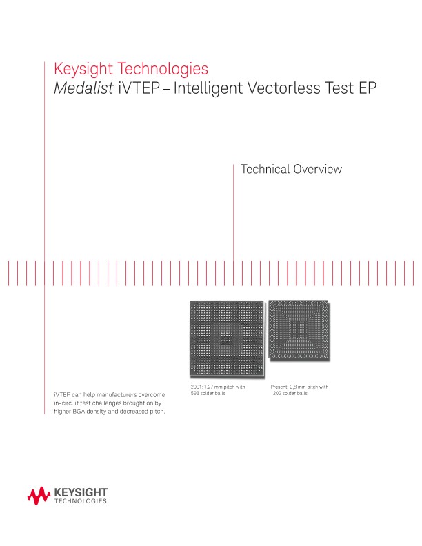 Medalist iVTEP—Intelligent Vectorless Test EP PDF Asset Page | Keysight