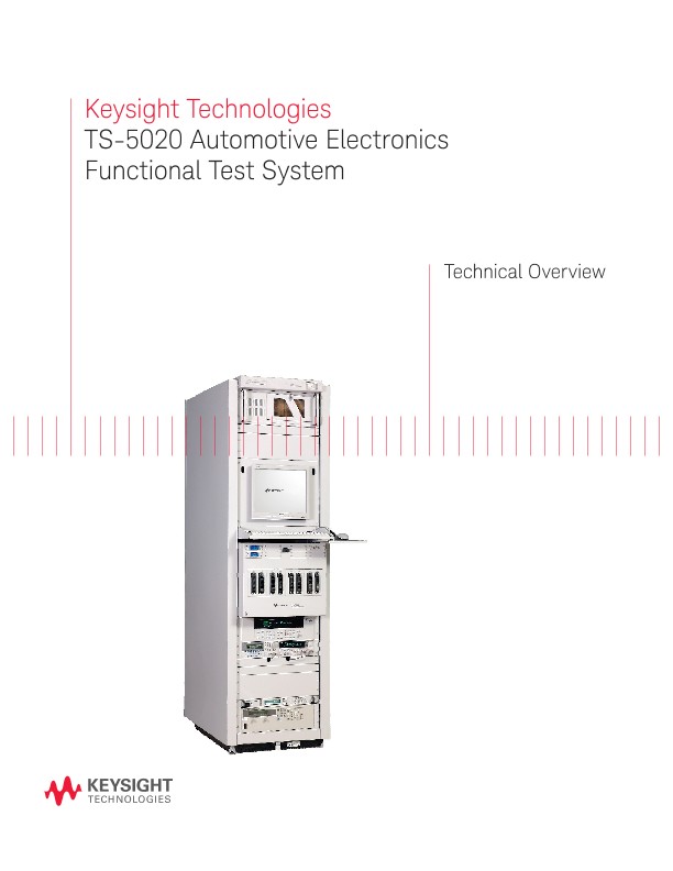 TS-5020 Automotive Electronics Functional Test System PDF Asset Page ...