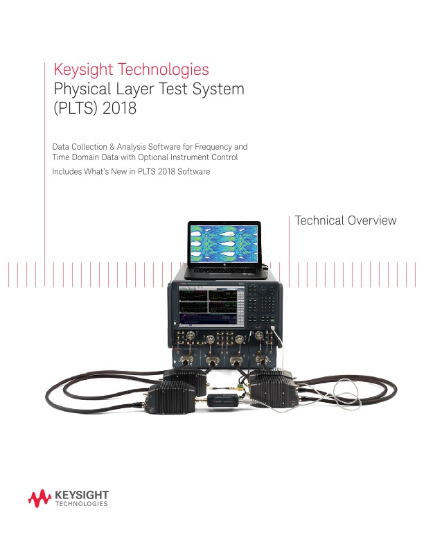 Physical Layer Test System (PLTS) 2018 PDF Asset Page | Keysight