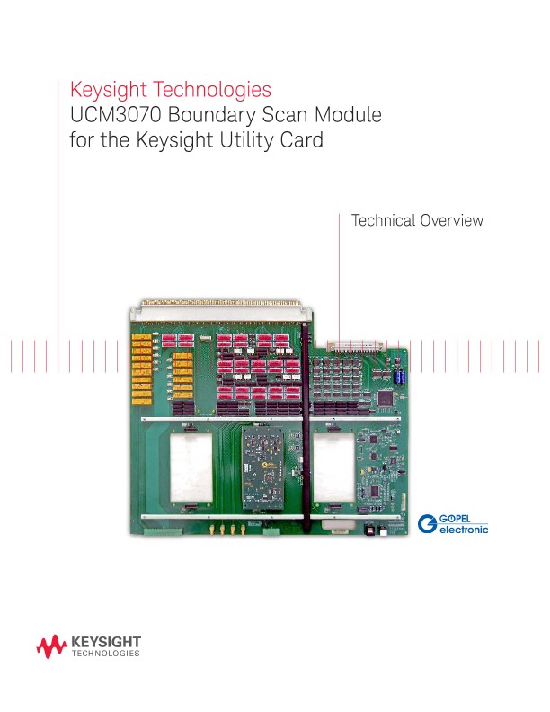 UCM3070 Boundary Scan Module for the Keysight Utility Card PDF Asset ...