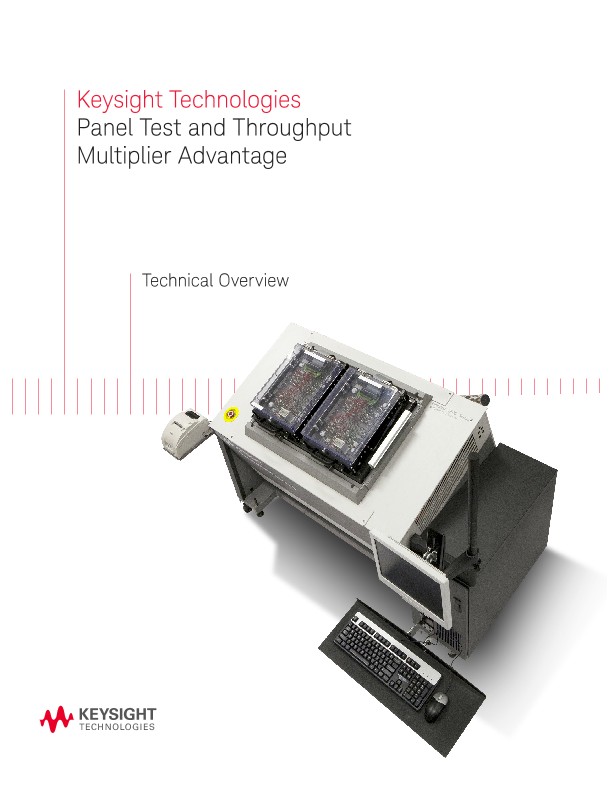 Panel Test and Throughput Multiplier Advantage PDF Asset Page | Keysight