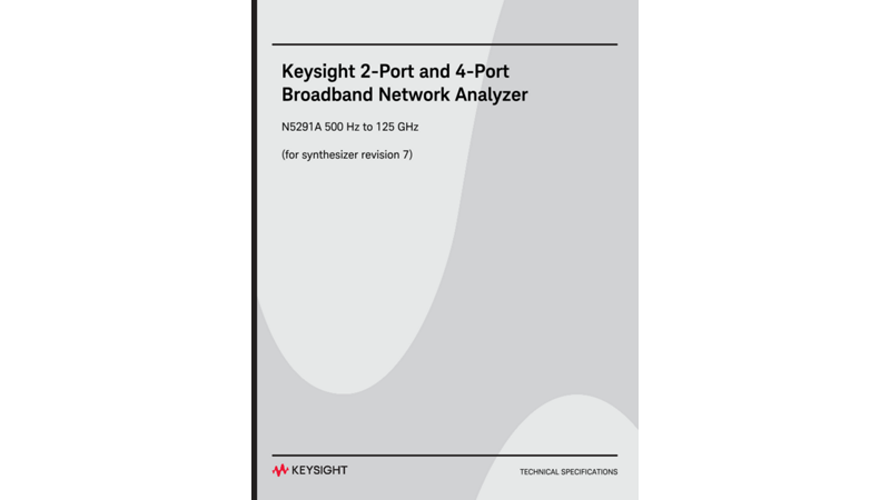 N5291A PNA 毫米波系统，900 Hz 至 120 GHz | Keysight