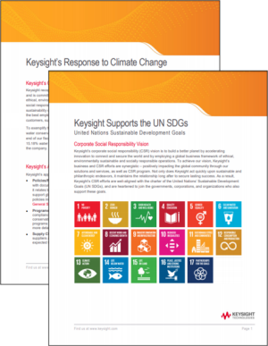 Corporate Social Responsibility | Keysight