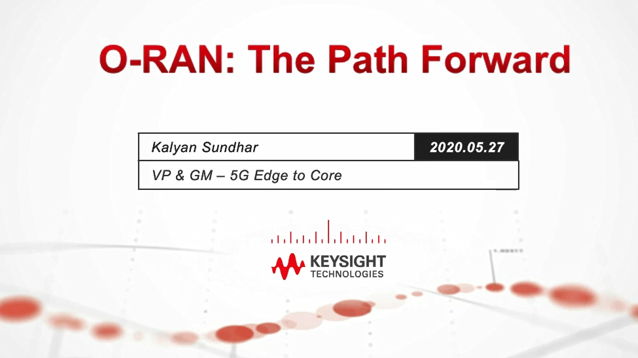 P8822S RuSIM – UE/O-RU Emulation Over the O-RAN Fronthaul | Keysight
