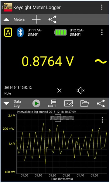 Keysight Meter Logger for iOS and Android | Keysight