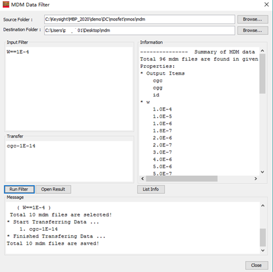 PathWave Model QA (MQA) 2020 Update 1.0 Product Release | Keysight