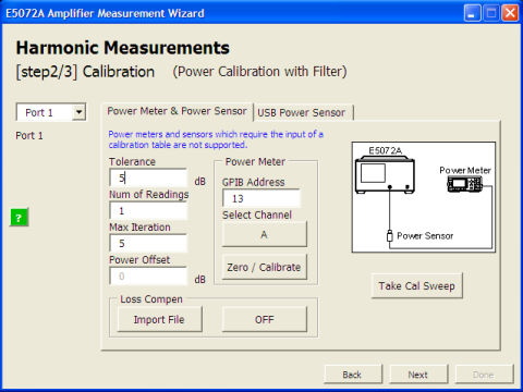 [VBA 示例程序] ENA 放大器测量向导 VBA | Keysight