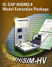 85194ML IC-CAP HiSIM2.4 模型提取套件 [已淘汰] - 是德科技Keysight