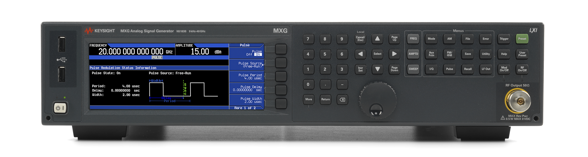 MXG X-Series Signal Generator N5183B Microwave Analog PDF Asset Page | Keysight