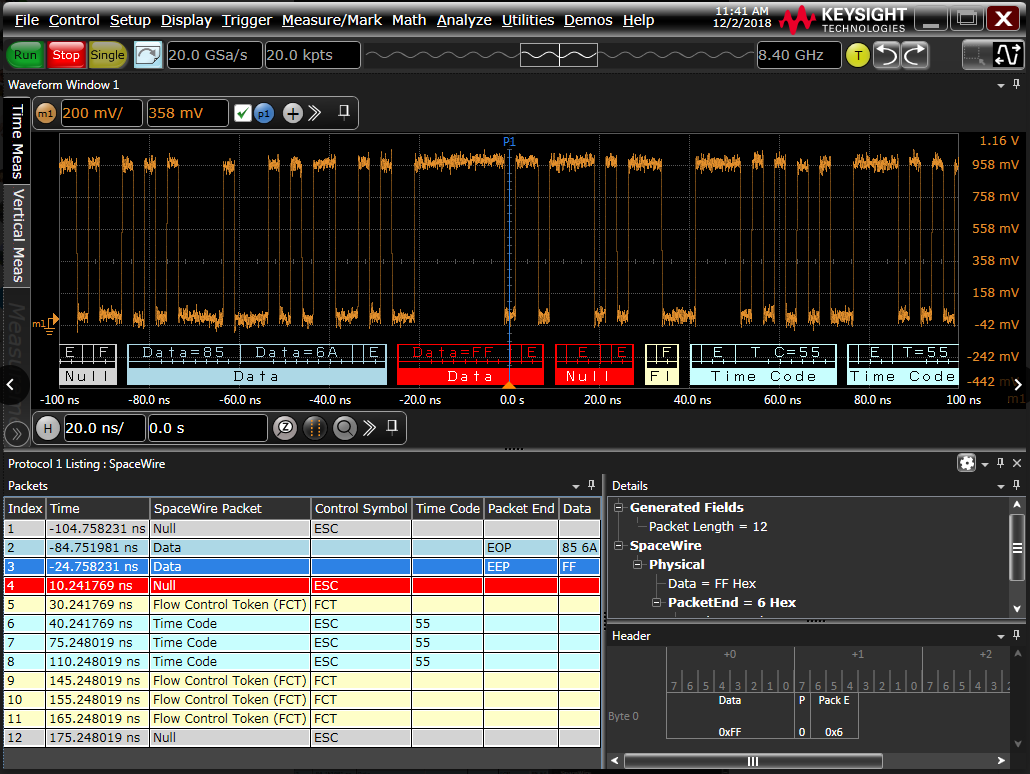 D9010MILP军事协议解码/触发软件(ARINC 429, MIL-STD 1553, SpaceWire) | 是德科技