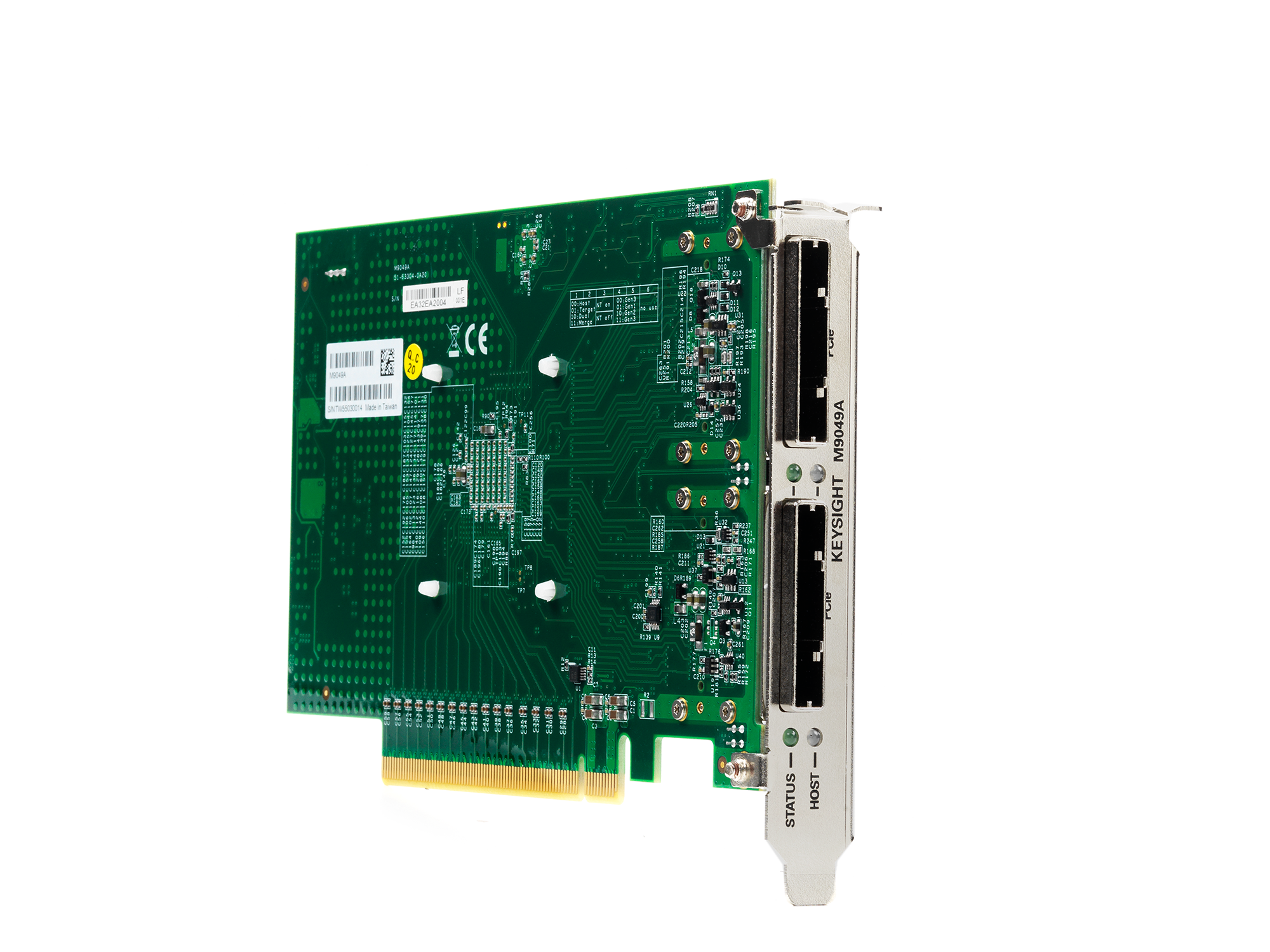 PCIe High Performance Host Adapter: Dual Port (x16), Gen 3 | Keysight